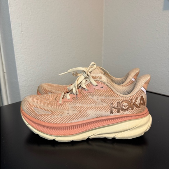 Hoka | Shoes | Hoka Clifton 9 Sandstonecream Running Shoe | Poshmark